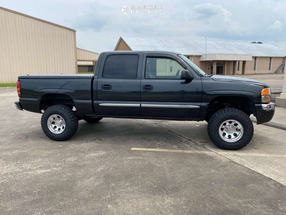2004 GMC Sierra 1500 with 16x10 -25 Pro Comp Series 69 and 285/75R16 ...