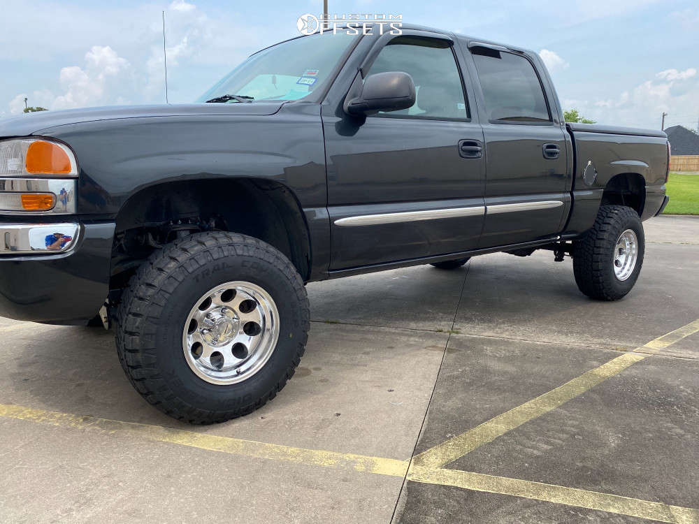2004 GMC Sierra 1500 with 16x10 -25 Pro Comp Series 69 and 285/75R16 ...