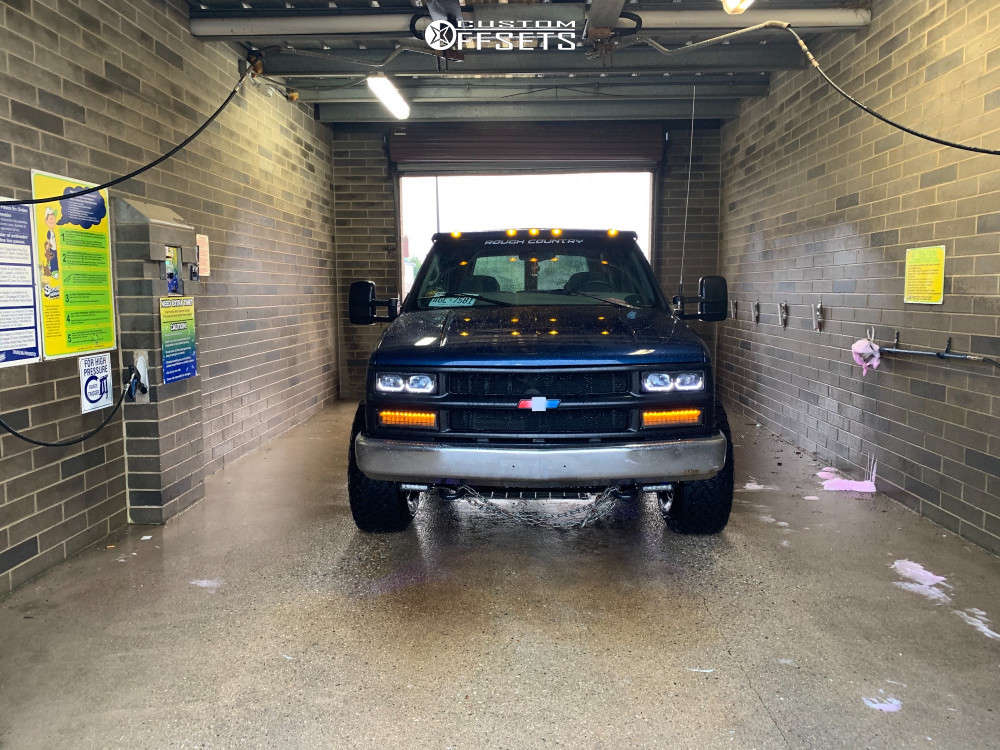 1999 Chevrolet Tahoe with 15x8.5 -19.05 Bart Wheels Super Trucker and ...