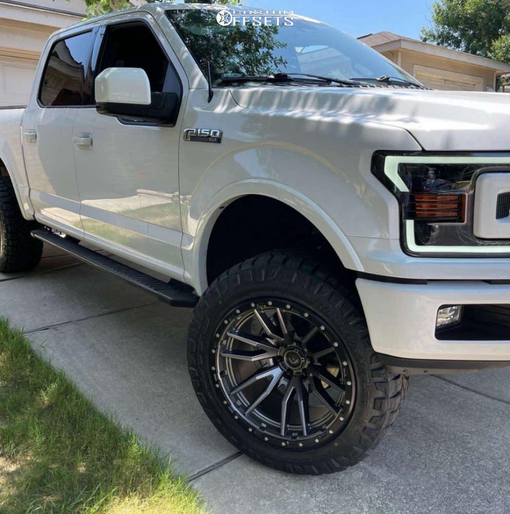 2020 Ford F-150 with 22x12 -44 Fuel Rebel and 35/12.5R22 Nitto Ridge ...