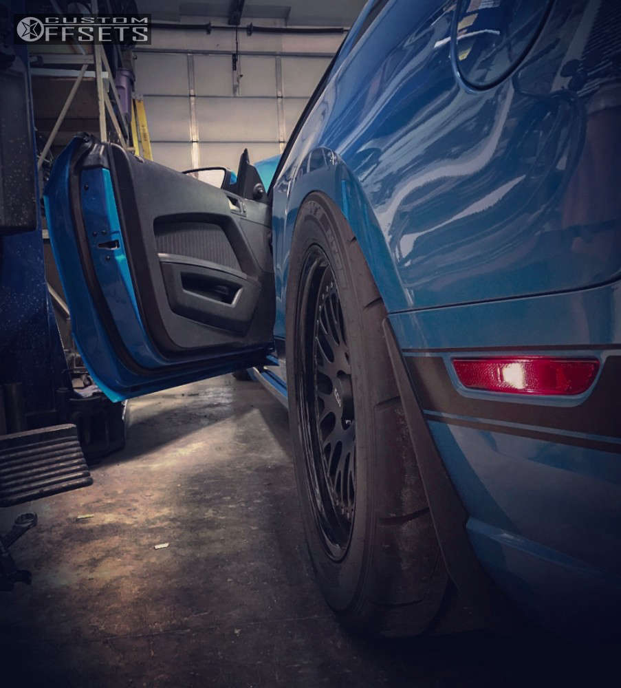 2013 Ford Mustang with 19x9 25 CCW Classic 3 Piece and 245/40R19 Nitto ...