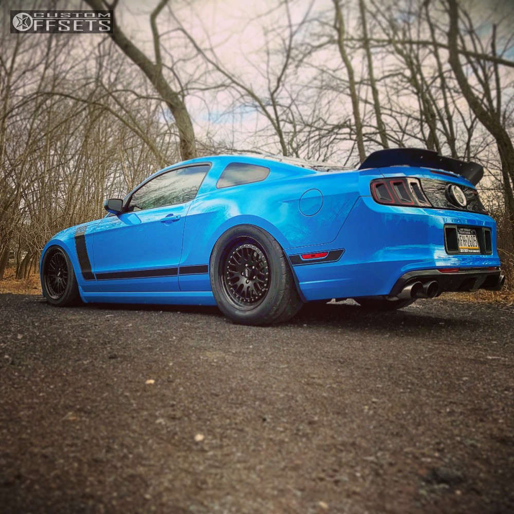 2013 Ford Mustang with 19x9 25 CCW Classic 3 Piece and 245/40R19 Nitto ...