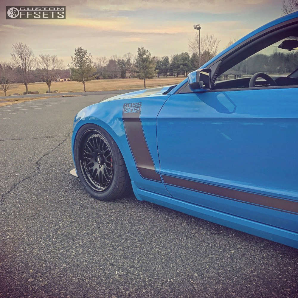 2013 Ford Mustang with 19x9 25 CCW Classic 3 Piece and 245/40R19 Nitto ...