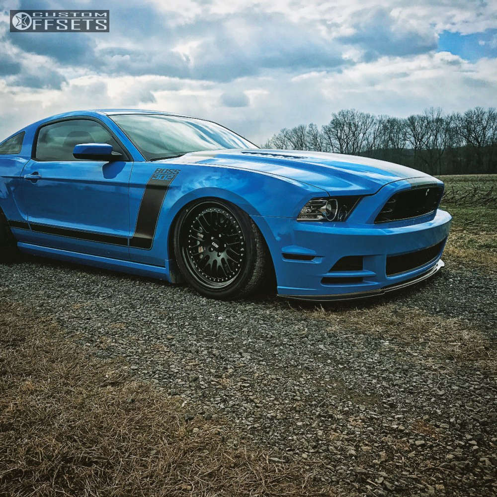 2013 Ford Mustang with 19x9 25 CCW Classic 3 Piece and 245/40R19 Nitto ...