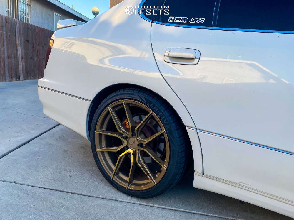 1998 Lexus GS400 Wheel Offset Flush Coilovers | 1816187 | Custom Offsets