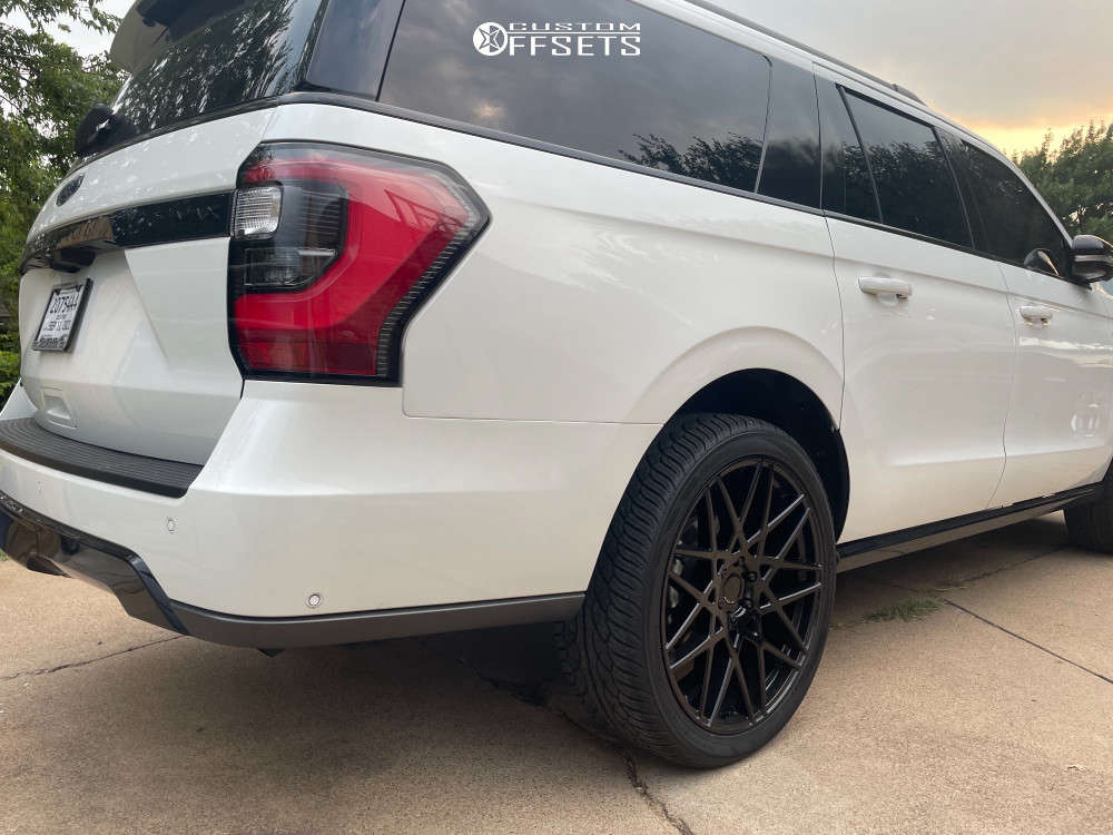 2021 Ford Expedition with 24x9.5 30 Status Griffin and 285/40R24 ...