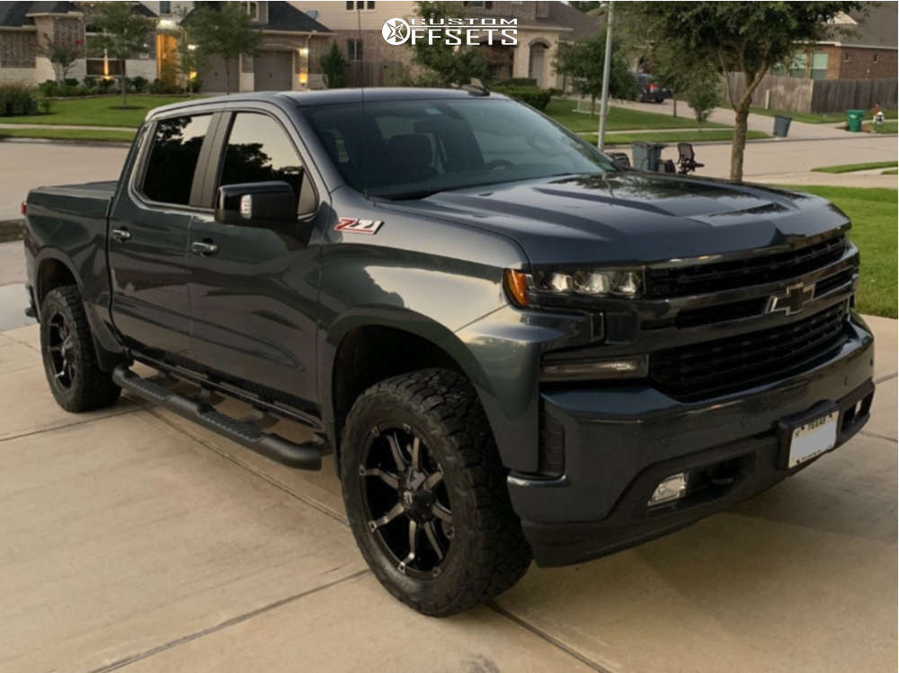 2020 Chevrolet Silverado 1500 with 20x9 1 Fuel Coupler D556 and 295 ...