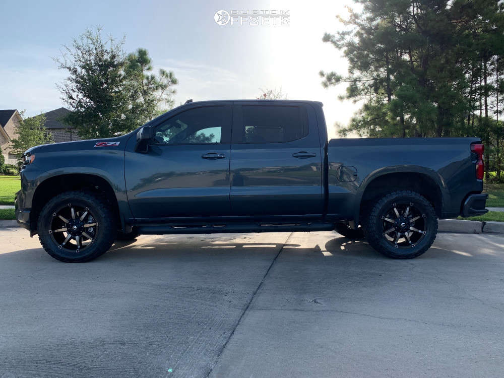2020 Chevrolet Silverado 1500 with 20x9 1 Fuel Coupler D556 and 295 ...