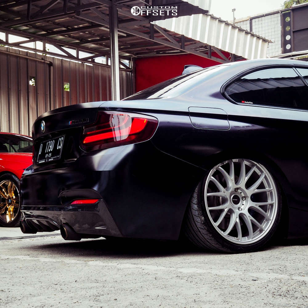 2015 BMW M235i with 19x8.5 36 Rays Engineering Rays Homura 2x8GT and ...