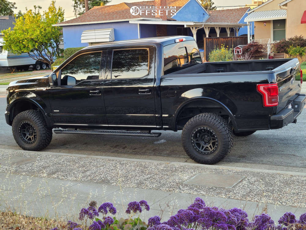 2017 Ford F-150 with 17x9 Method Mr312 and 33/12.5R17 Nitto Ridge ...