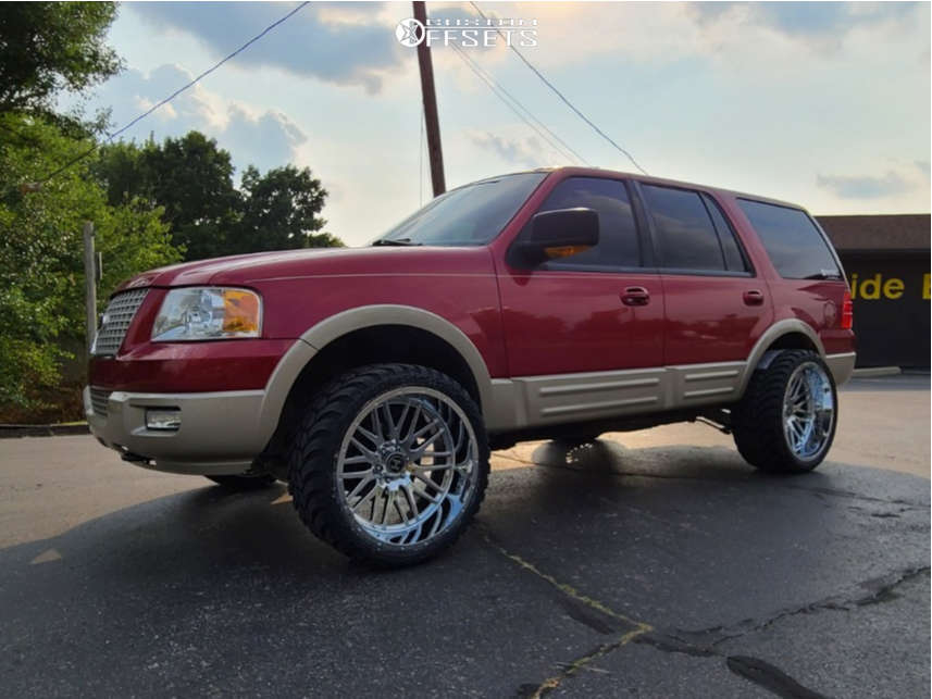 2006 Ford Expedition with 24x12 -44 Hardcore Offroad Hc19 and 33/13 ...