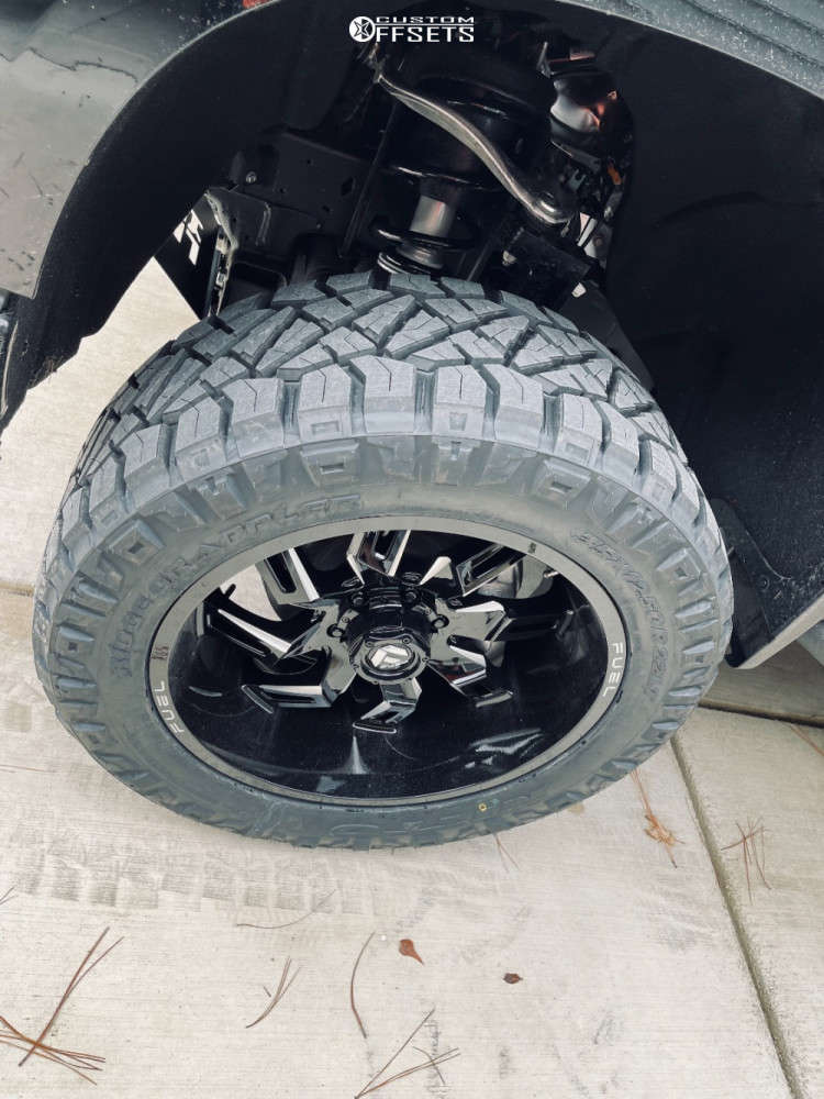 2021 Chevrolet Silverado 1500 with 22x10 -15 Fuel Lockdown and 35/12 ...