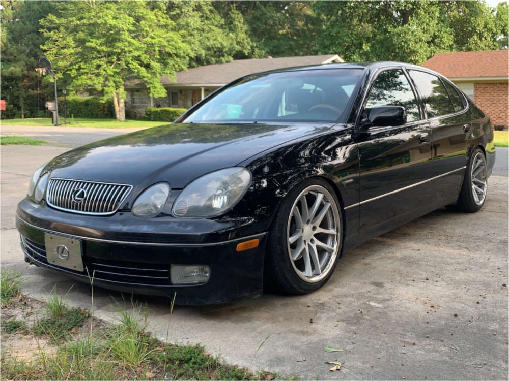 2003 Lexus GS300 with 18x9 17 Rovos Cape Town and 235/40R18 Federal ...