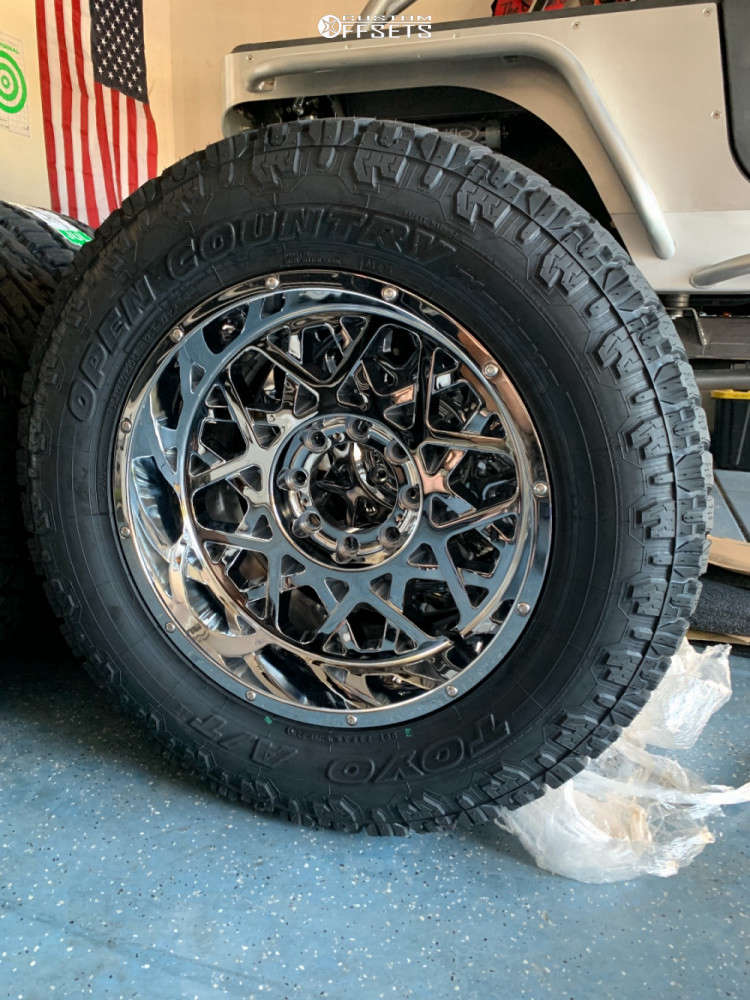 2020 Ram 2500 with 20x10 -25 Vision Rocker and 35/12.5R20 Toyo Tires ...