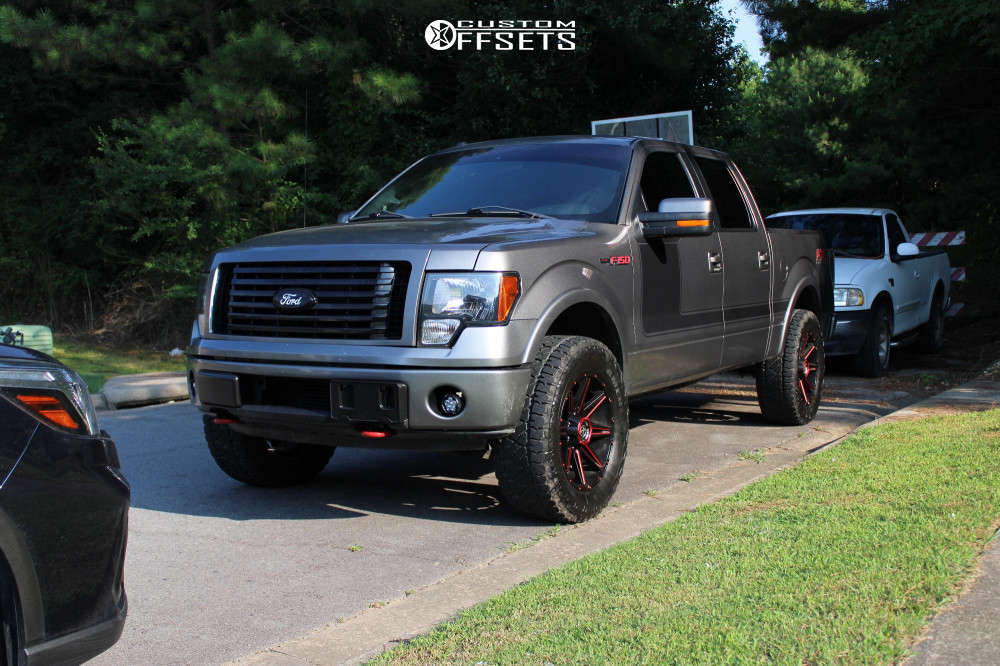 2012 Ford F-150 with 20x10 -12 XF Offroad Xf-220 and 35/12.5R20 ...