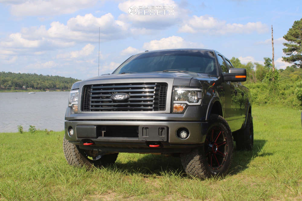 2012 Ford F-150 with 20x10 -12 XF Offroad Xf-220 and 35/12.5R20 ...