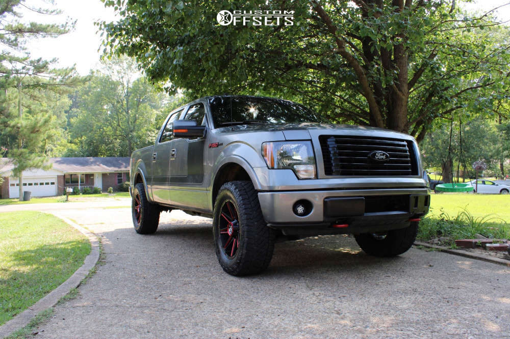 2012 Ford F-150 with 20x10 -12 XF Offroad Xf-220 and 35/12.5R20 ...