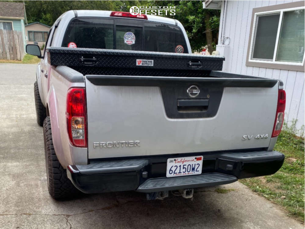 2019 Nissan Frontier with 18x9 -12 Panther Offroad 578 and 265/75R18 ...