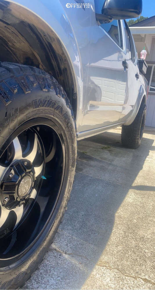 2019 Nissan Frontier with 18x9 -12 Panther Offroad 578 and 265/75R18 ...