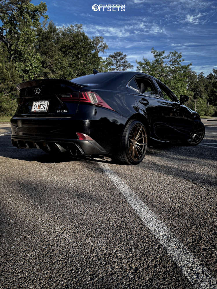 2014 Lexus IS250 with 19x8.5 40 XXR 559 and 245/35R19 Continental ...