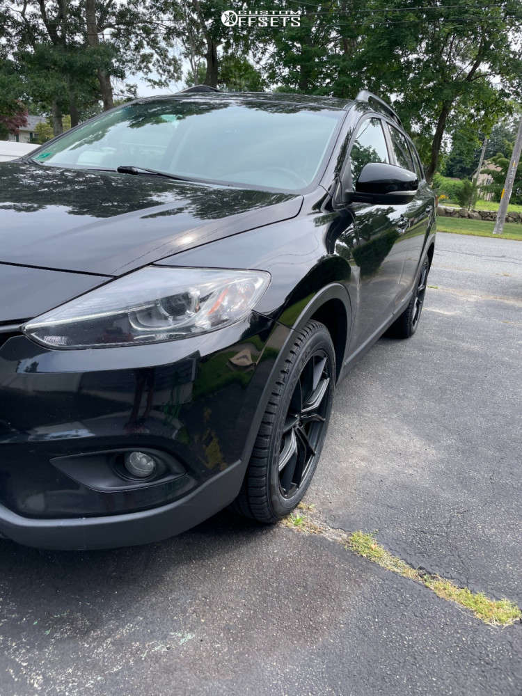 2013 Mazda CX-9 with 20x8.5 38 Drag Dr67 and 245/50R20 Pirelli Scorpion ...