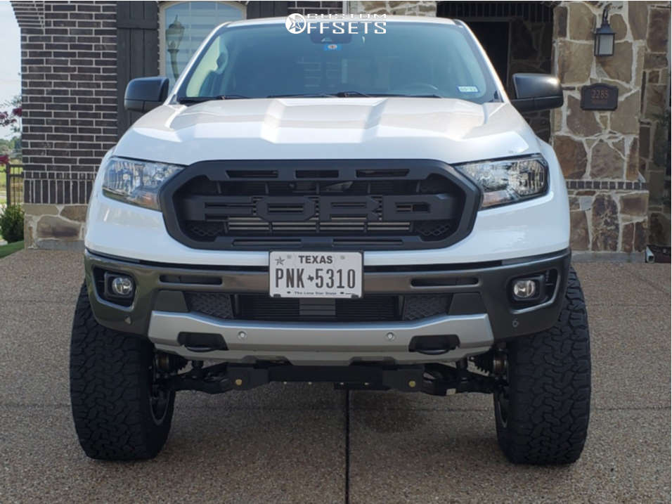 2021 Ford Ranger with 20x10 -25 Vision Rocker 412 and 33/12.5R20 ...