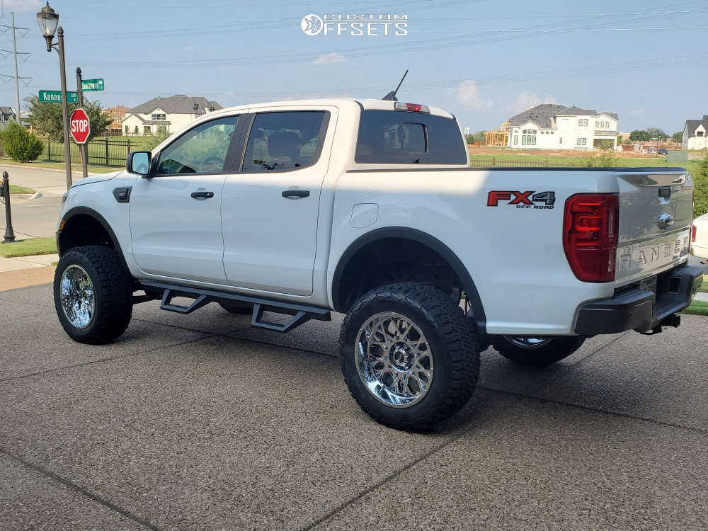 2021 Ford Ranger with 20x10 -25 Vision Rocker 412 and 33/12.5R20 ...