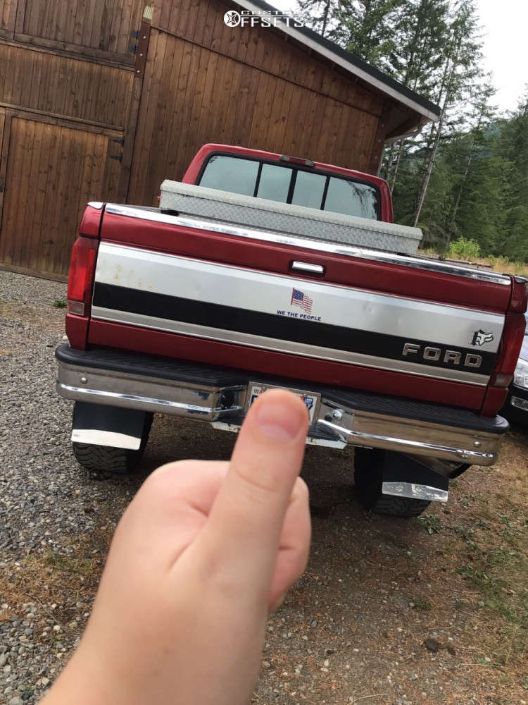 1996 Ford F-350 with 20x12 -44 Fuel Maverick and 38/12.5R20 Toyo Tires ...