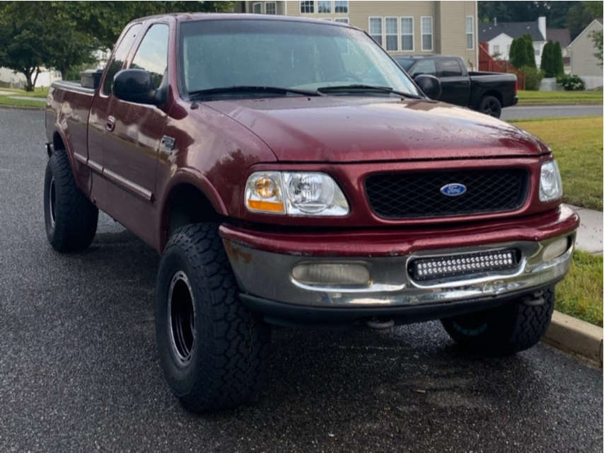 1997 Ford F-150 with 16x10 -38 Alloy Ion 174 and 315/75R16 General Atx ...