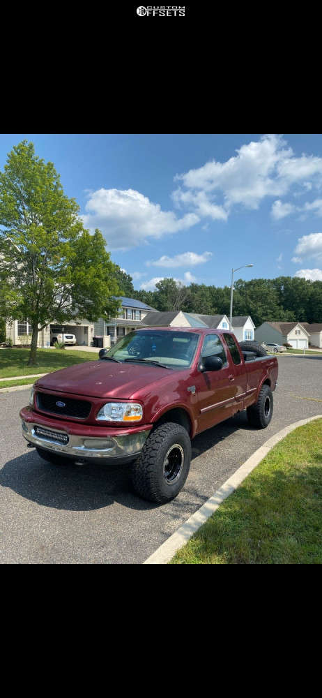 1997 Ford F-150 with 16x10 -38 Alloy Ion 174 and 315/75R16 General Atx ...