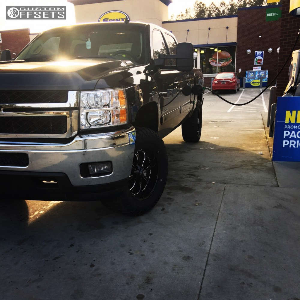 2008 Chevrolet Silverado 2500 HD with 20x9 0 RBP 96r and 35/12.5R20 AMP ...
