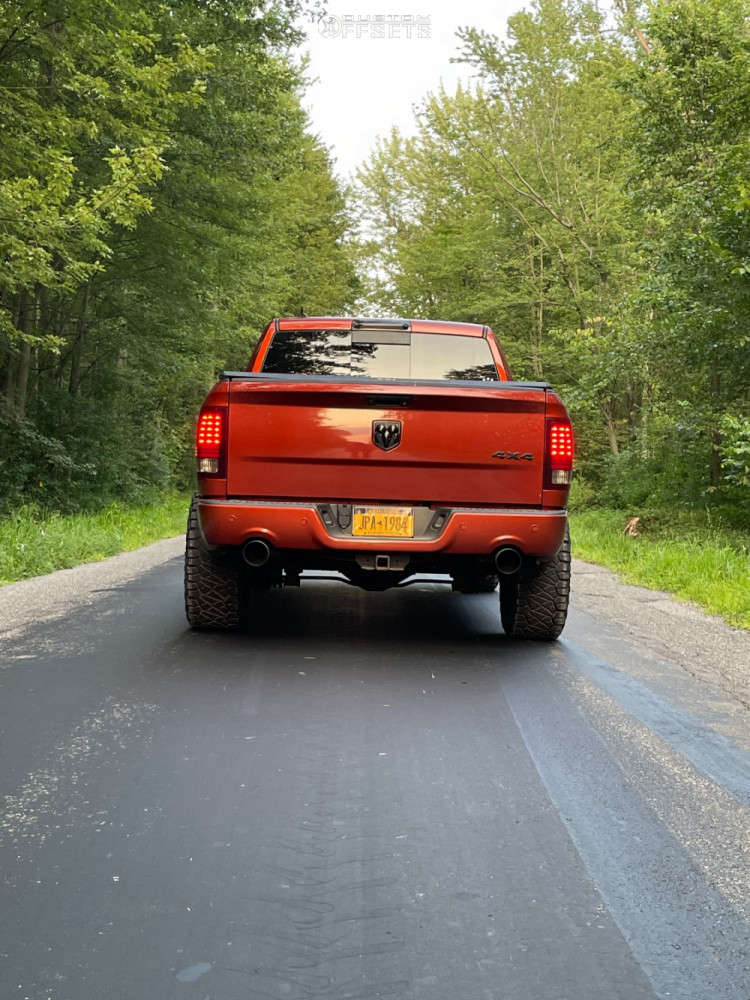 2017 Ram 1500 with 18x9 12 Ultra Menace and 325/60R18 Nitto Ridge ...