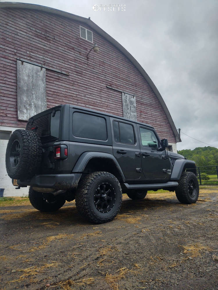 2020 Jeep Wrangler with 17x10.5 0 Raceline Assault and 33/12.5R17 ...