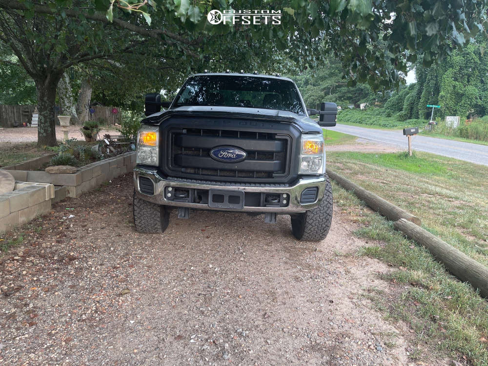 2015 Ford F-250 Super Duty with 20x12 -25 Dropstars 654bm and 35/12 ...