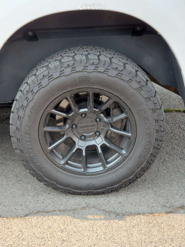 2010 Dodge Ram 1500 with 18x9 -12 Raceline Gauge and 285/65R18 General ...