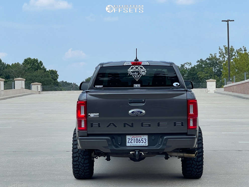 2020 Ford Ranger with 17x9 -18 TIS 549MB and 285/70R17 Cooper ...