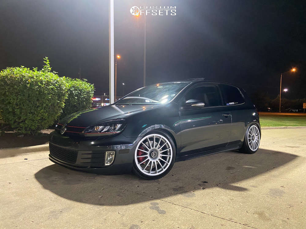 2013 Volkswagen GTI Tucked Coilovers | Custom Offsets