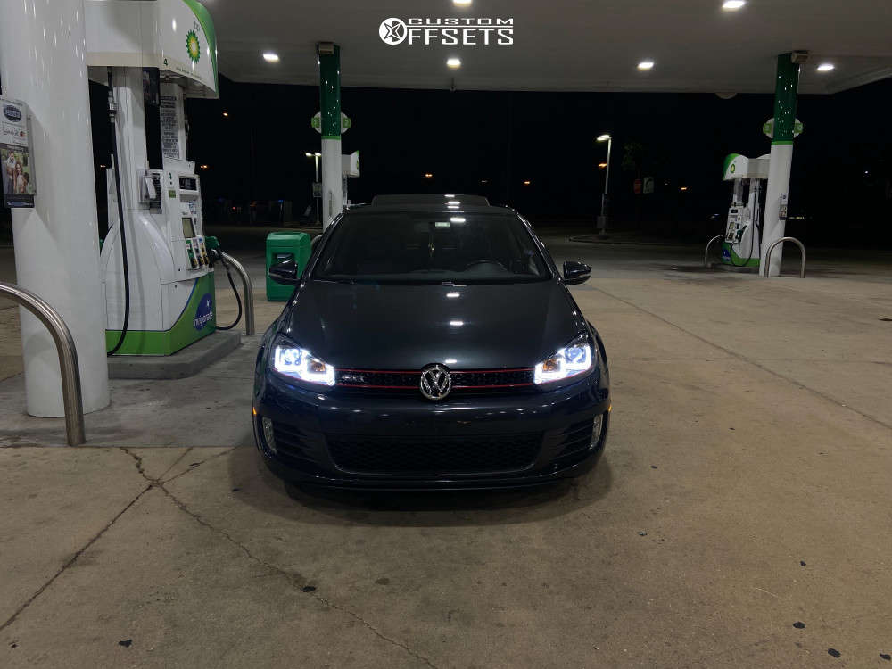 2013 Volkswagen GTI Tucked Coilovers | Custom Offsets