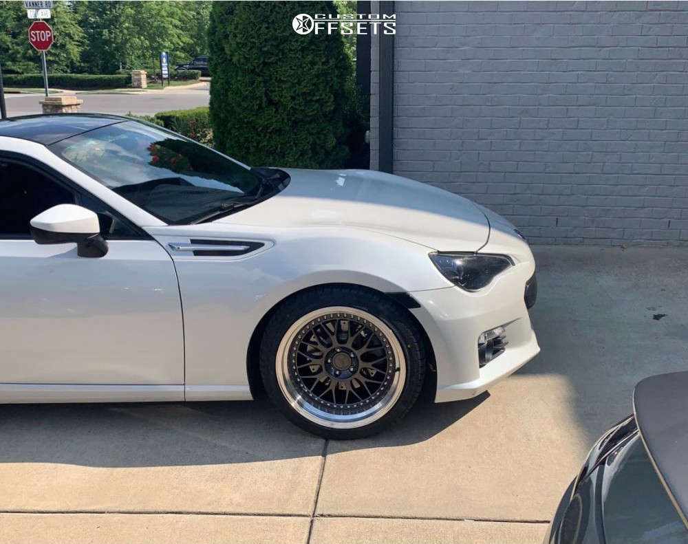 2014 Subaru BRZ with 18x9.5 35 ESR Sr01 and 235/40R18 Accelera Phi and ...