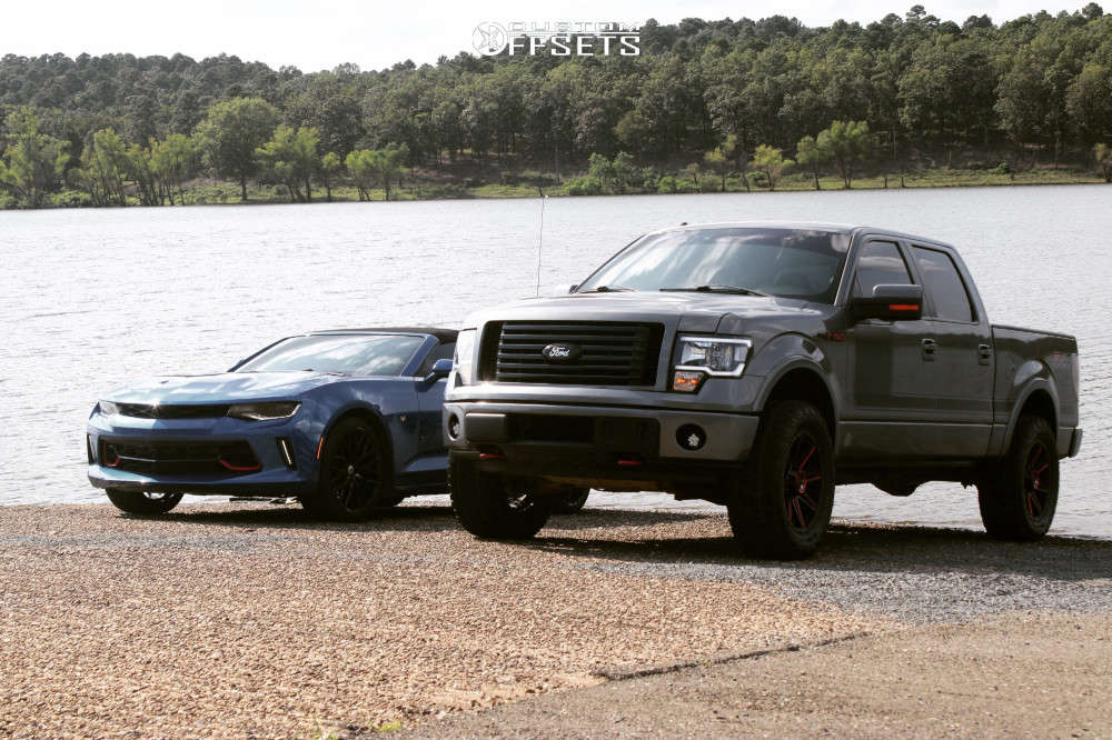2012 Ford F-150 with 20x10 -14 XF Offroad Xf-220 and 35/12.5R20 ...