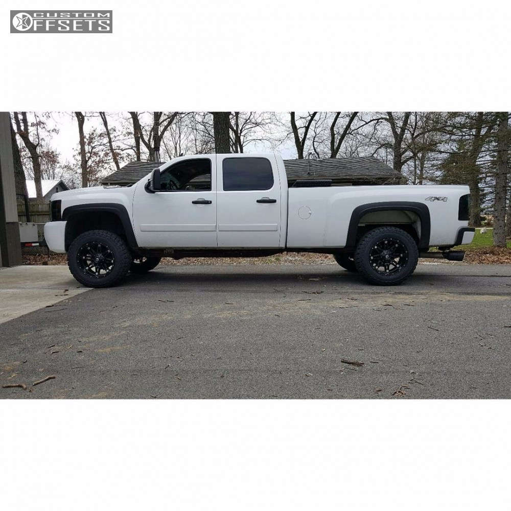 2007 Chevrolet Silverado 2500 HD with 20x10 -12 Fuel Hostage and 275 ...
