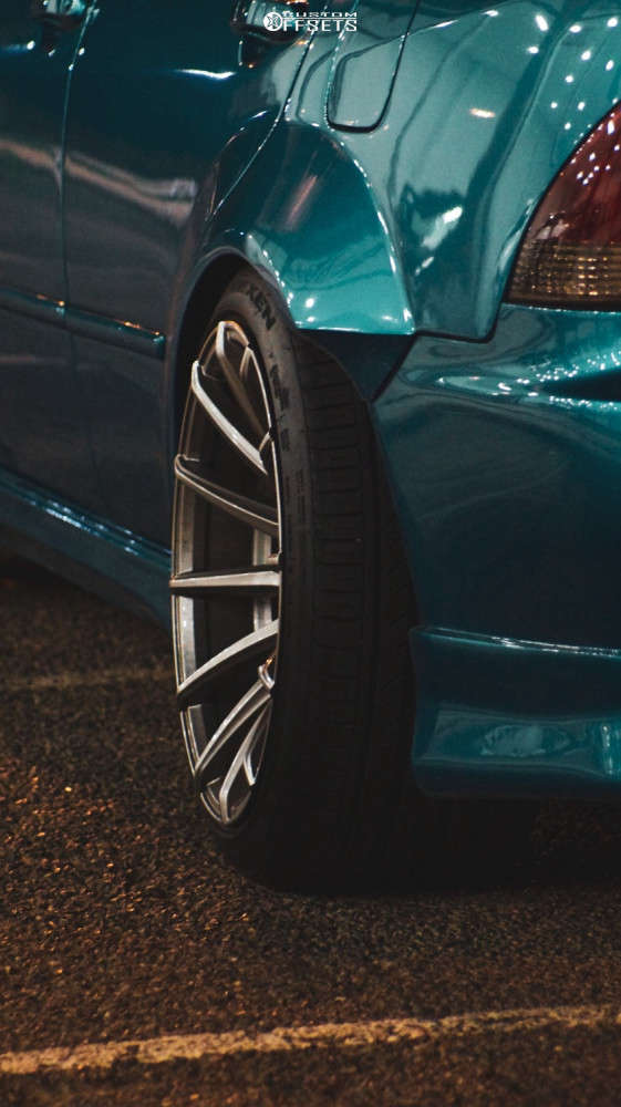 2001 Lexus IS300 with 18x10.5 15 Ultra Shogus RSZ and 245/35R18 Nexen ...