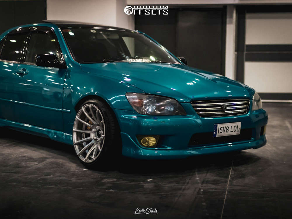 2001 Lexus IS300 with 18x10.5 15 Ultra Shogus RSZ and 245/35R18 Nexen ...