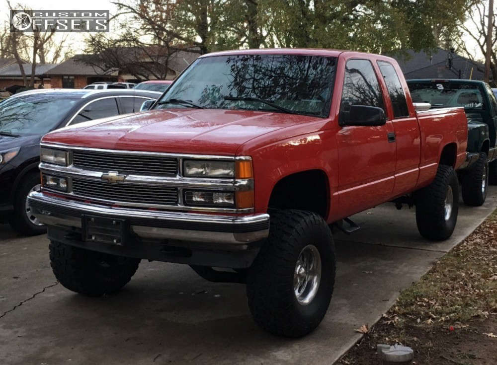 1996 Chevrolet K1500 with 15x10 0 Ultra Cool and 35/12.5R15 BFGoodrich Mud Terrain T/A KM2 and ...
