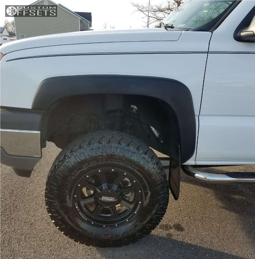 2005 Chevrolet Silverado 1500 with 17x9 0 Pulse Off Road and 35/12.5R17 ...