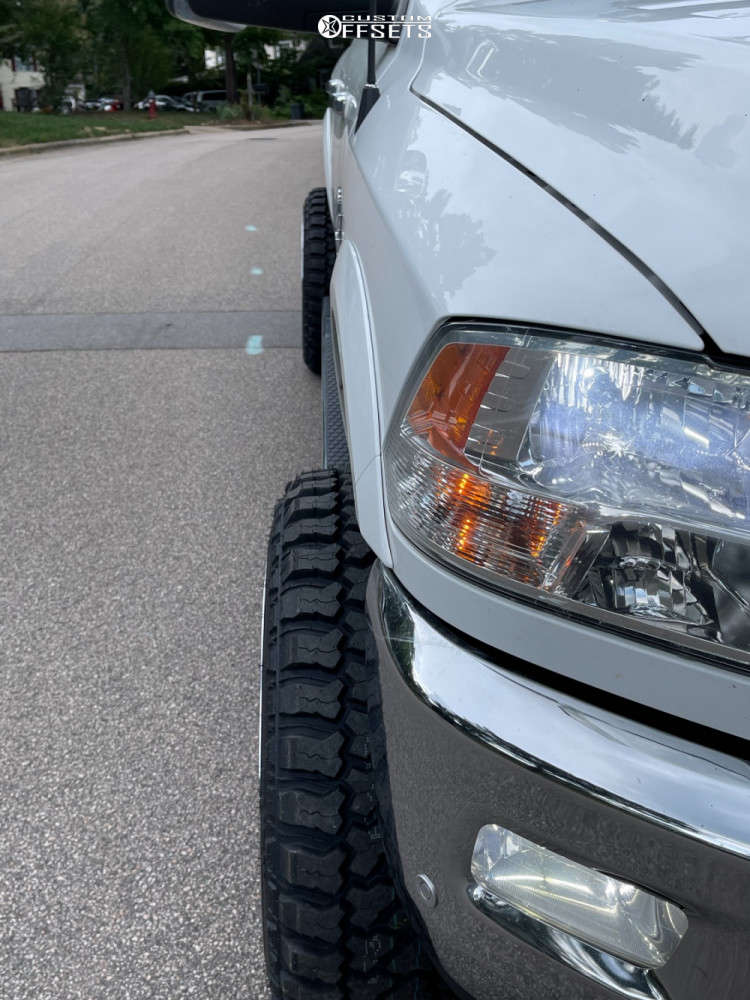 2018 Ram 2500 with 24x12 -51 Vision Rocker 412 and 35/12.5R24 Fury ...