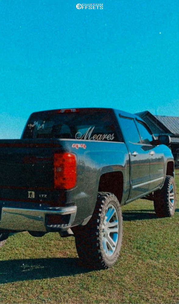 2014 Chevrolet Silverado 1500 with 22x9 0 OE Replicas Split 6 and 35/12 ...