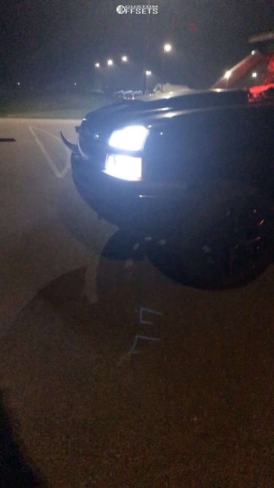 2004 Chevrolet Silverado 1500 with 20x9 25 OE Replicas Gm Snowflake ...