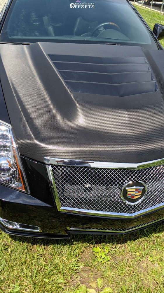 2012 Cadillac CTS with 20x9 35 Element El11 and 245/40R20 Toyo Tires ...