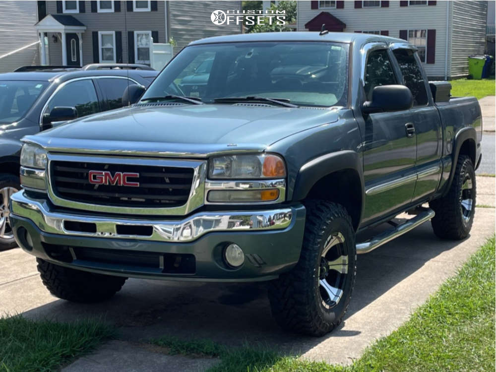 2006 GMC Sierra 1500 with 17x9 -14 Dick Cepek Dc-2 and 285/70R17 ...